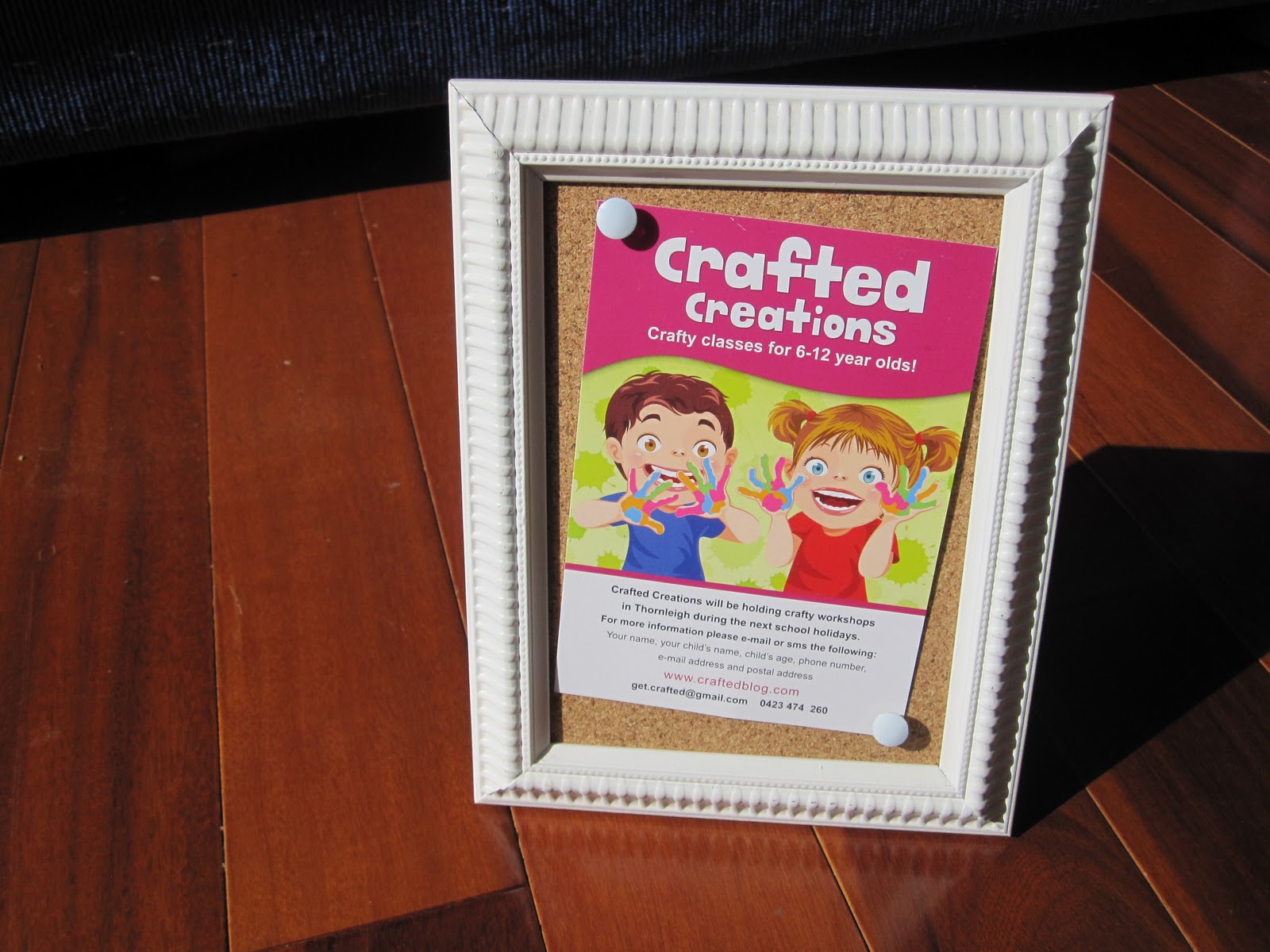 How to: Pin board frame - Crafted