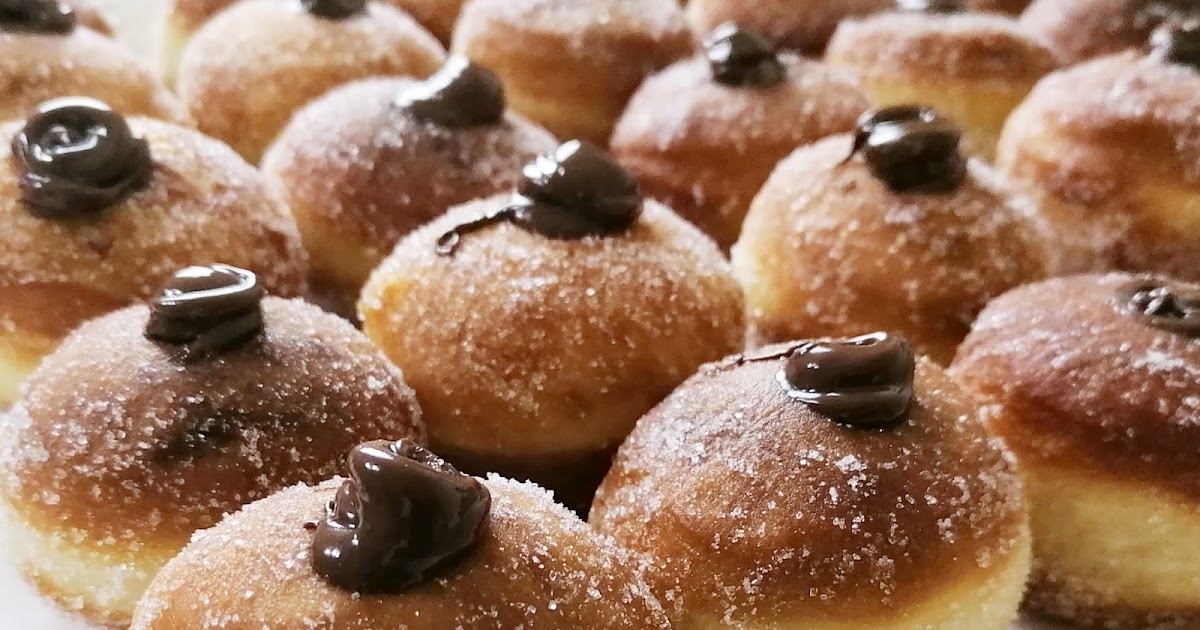 Mini bomboloni alla Nutella