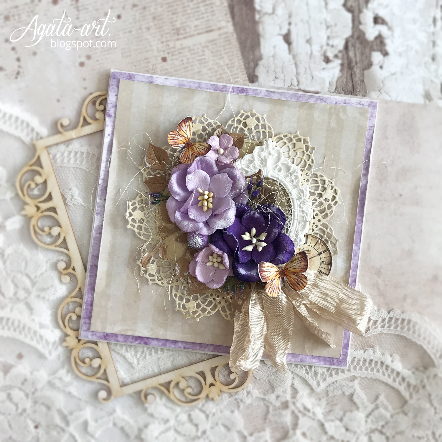 14 Craft Bar: Violet card