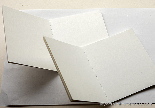 Layers of ink: Vintage Floral Folio Notebook