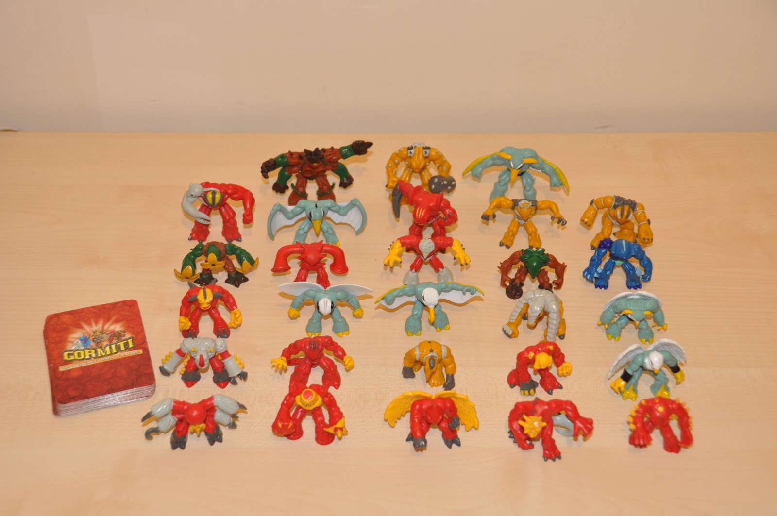 My eBay UK: 28 Gormiti Collectable Character Figurine with Power Card