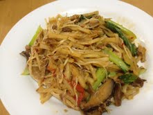 rainbowdiary: Recipe - Stir Fry Enoki Mushroom With ChaoSanSi