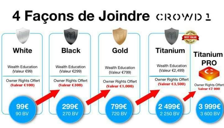Les différents moyens de rejoindre Crowd1