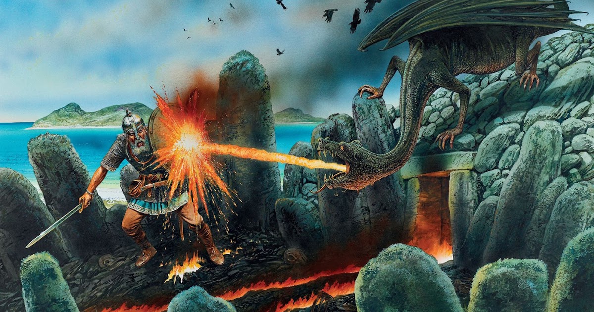 Beowulf and the Fire Drake