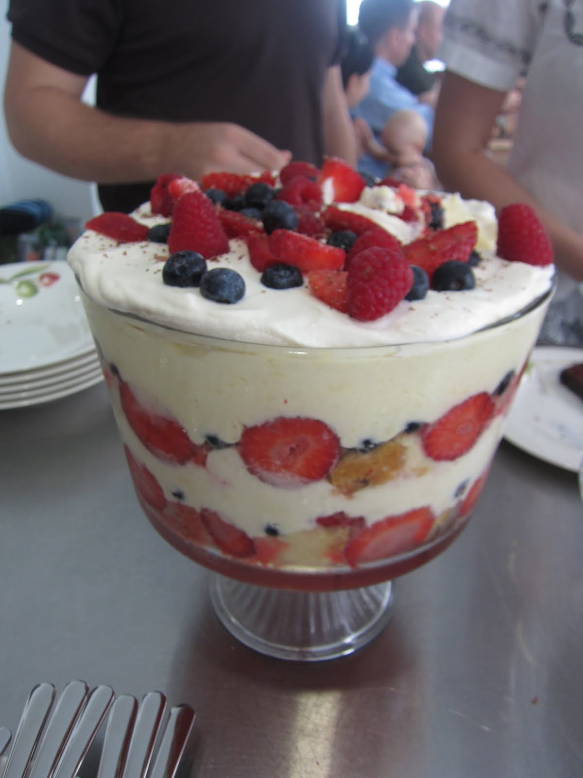 Sarah's Sweet Dreams: Triple Berry Trifle