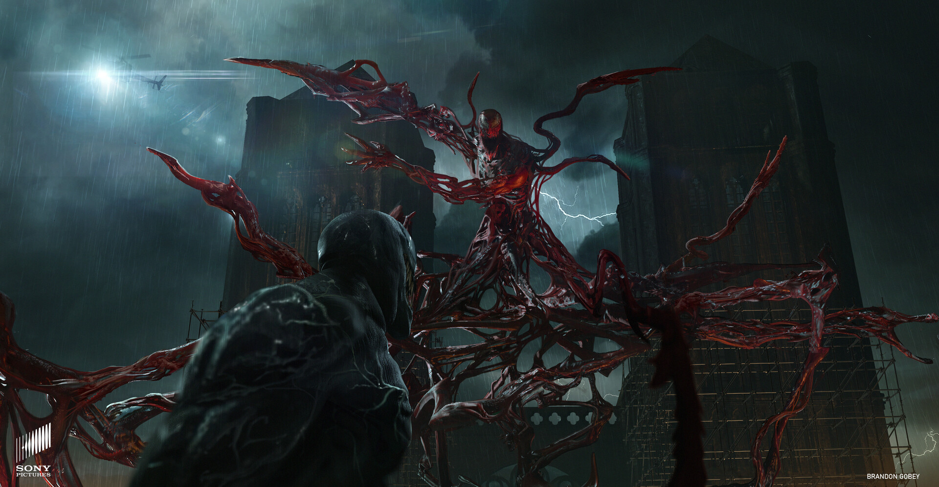 Amazing VENOM: LET THERE BE CARNAGE (2021) Concept Art by Brandon Gobey ...