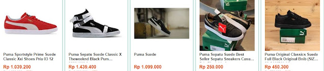 Daftar Harga Sepatu Puma Suede Classic Original Terbaru 2024 - MODEL ...