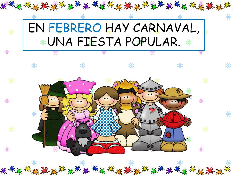 RECURSOS y ACTIVIDADES para Educación Infantil: Actividad del CARNAVAL