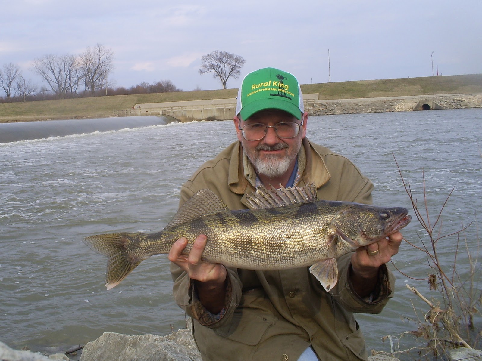 Steven outside: personal best 26 inch saugeye