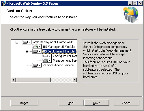 Byte Nosso de Cada Dia: Configurando Web Deploy corretamente.