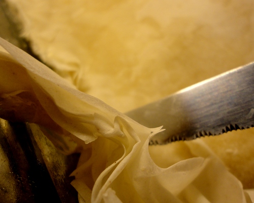 libyan food: Baklava with Sweet Cheese Filling - Bakalawa bil Jibna ...