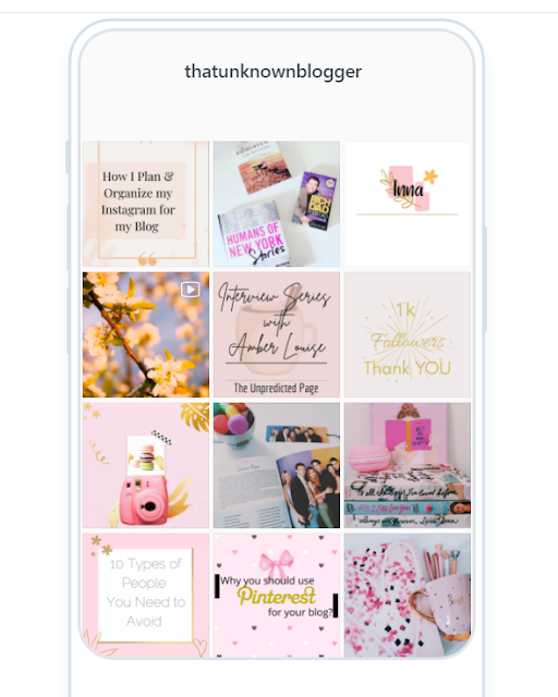 The Daily Sunlight: How I Plan & Organize my Instagram for my Blog
