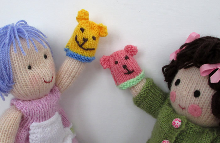 Flutterby Patch: Dolly mitts or teddy?