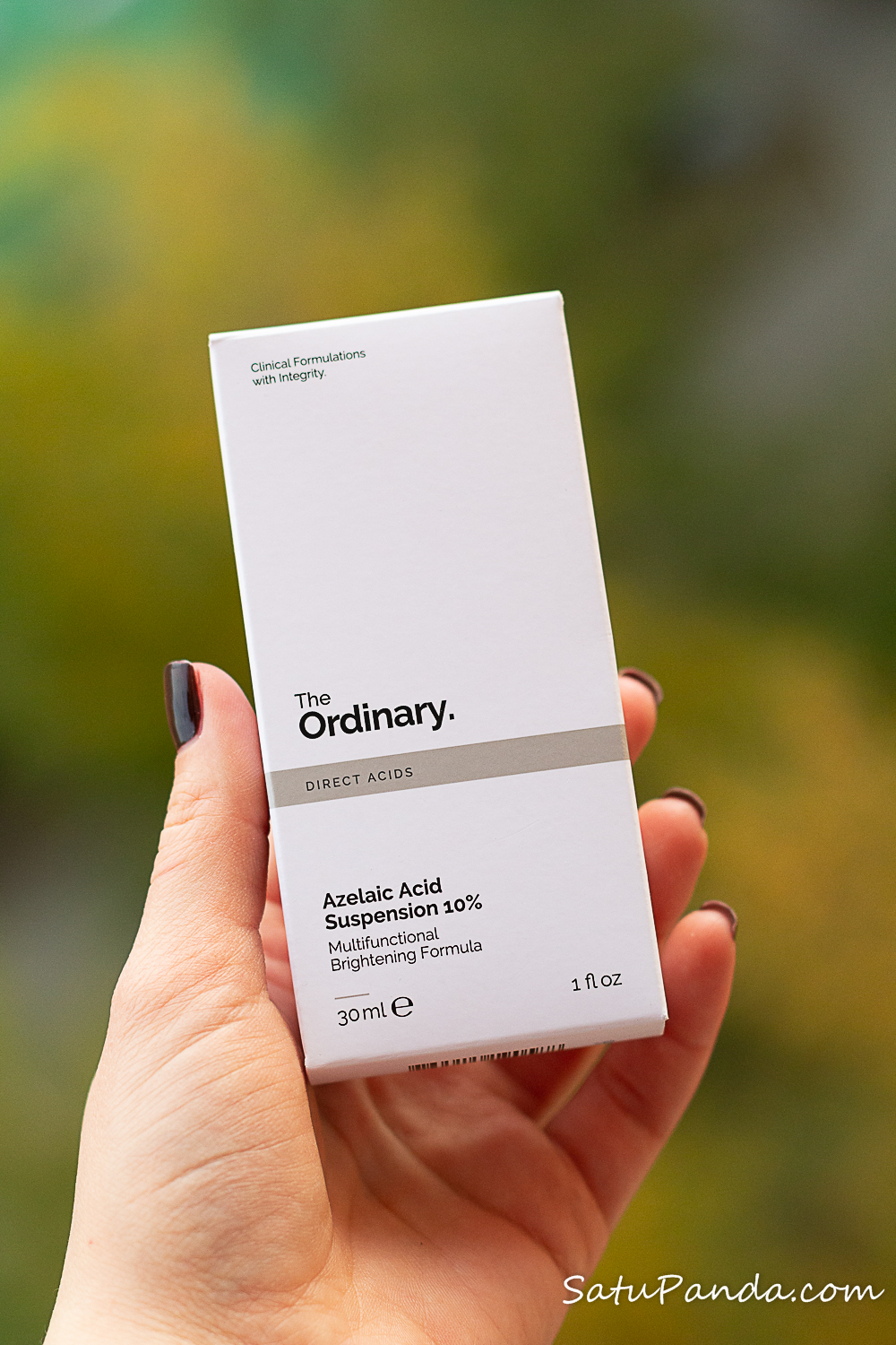 The Ordinary Azelaic Acid Suspension 10% — азелаиновая кислота, отзыв.