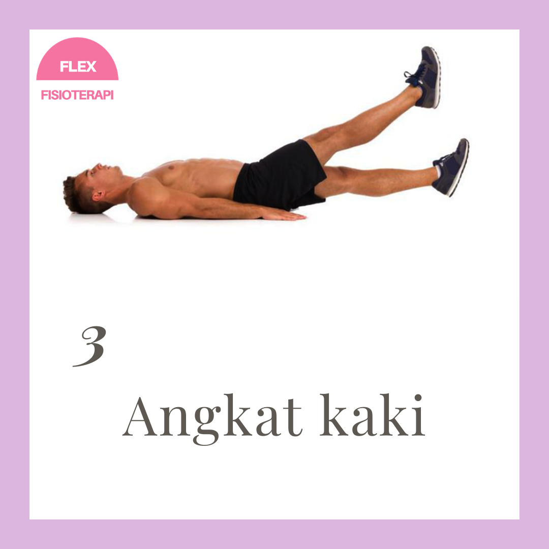 FLEX PHYSIOTHERAPY: 5 Langkah Senaman Di Rumah