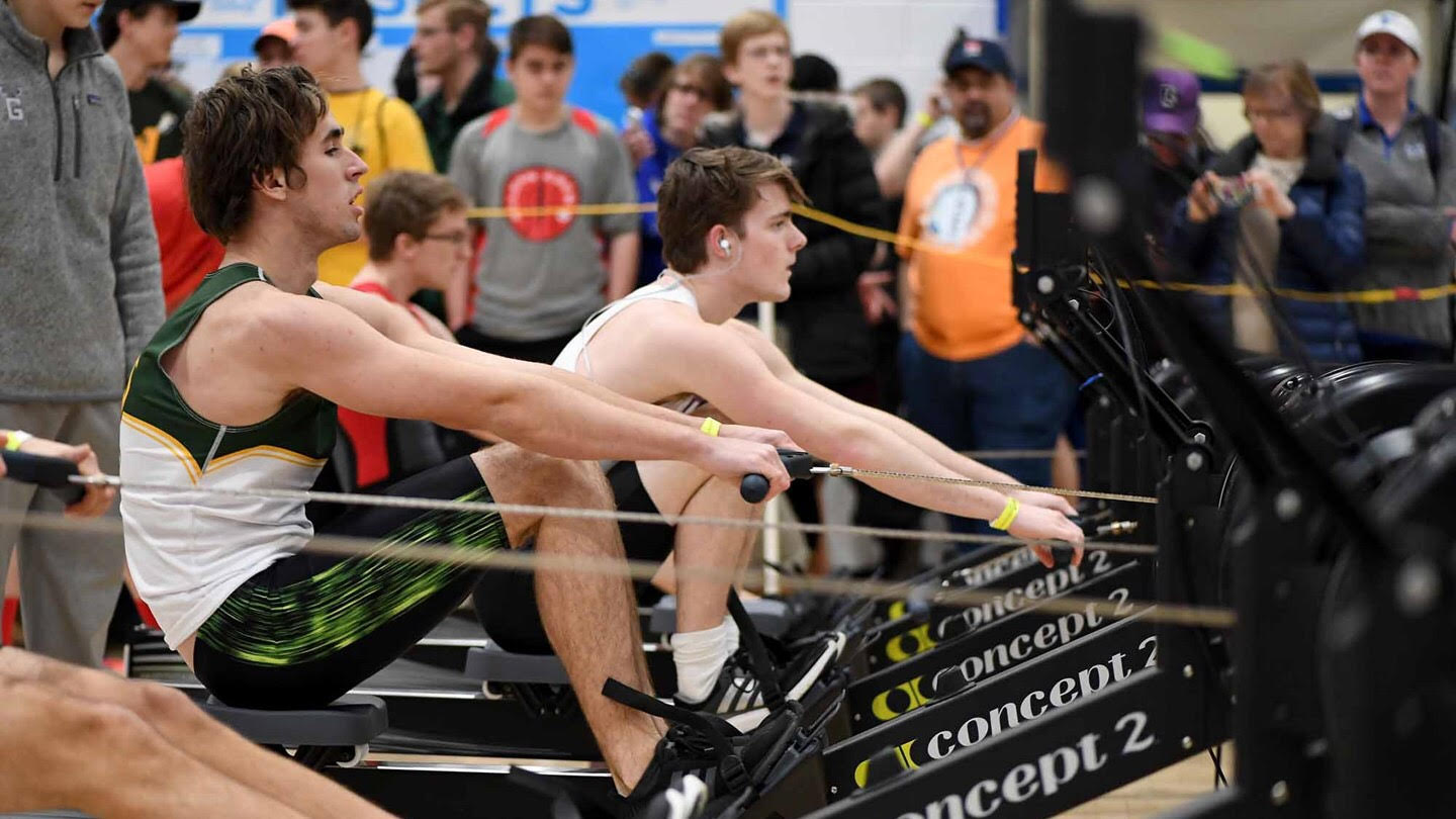 Crusader Rowing: Sean and Reilly at the World Indoor Rowing Championships
