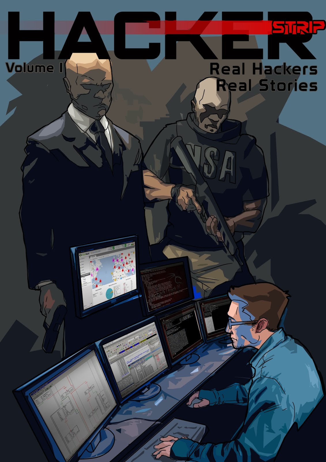 Hackerstrip cómics de historias de hackers - Estación Informática