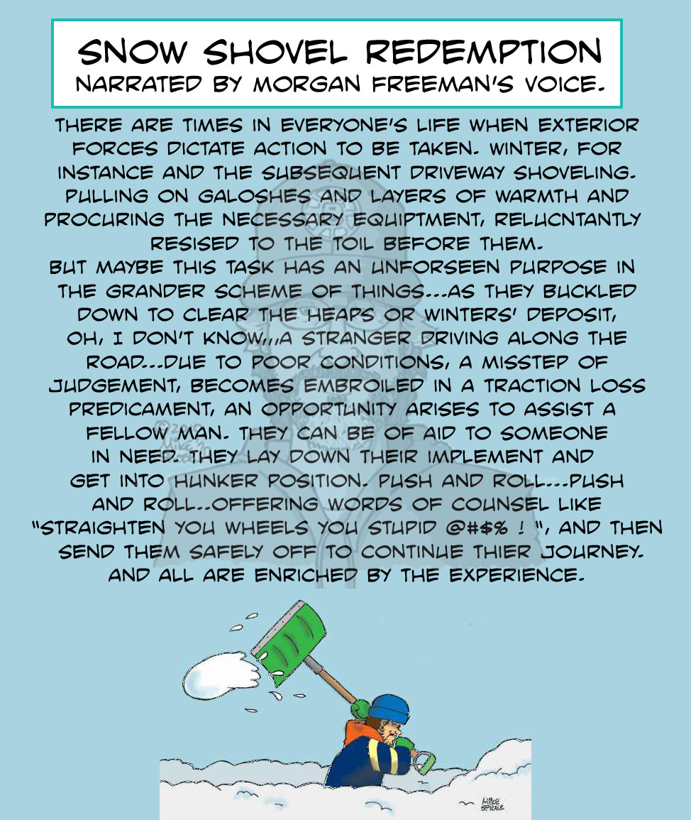 Mike Spicer Cartoonist / Caricaturist.: Everything's Better When ...