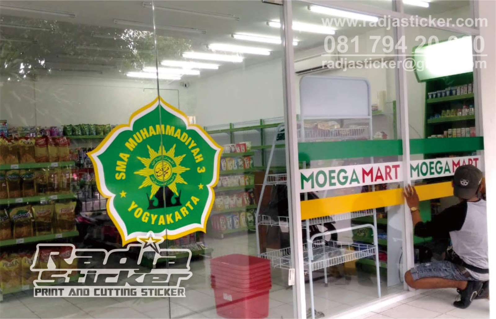 Pusat Stiker Minimarket Jogja | Pusat Stiker Swalayan Jogja | Spesialis ...
