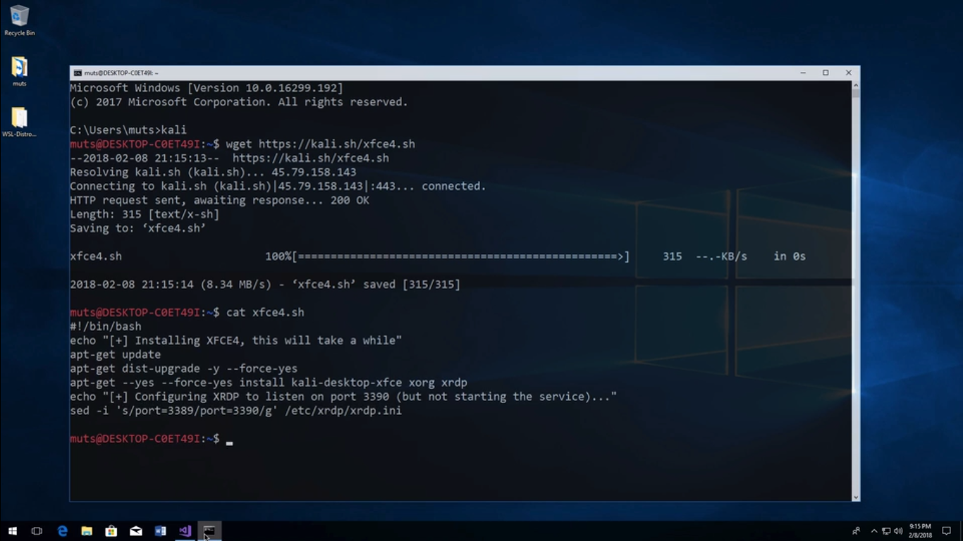 Cara Install xfce Kali Linux Bersama Windows 10 (Ringan & Instan ...