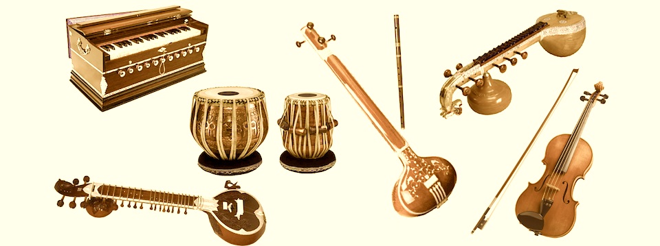 NRUTYARAGA: kathak musical instruments