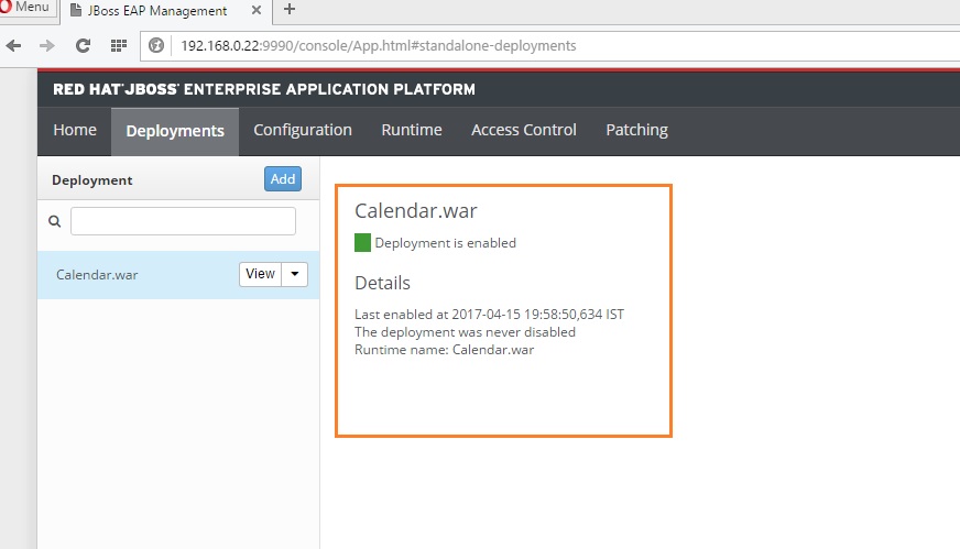 MiddlewareBox: Method 3: JBOSS Server- Application Deployment using ... MiddlewareBox: Method 3: JBOSS Server- Application Deployment using ...