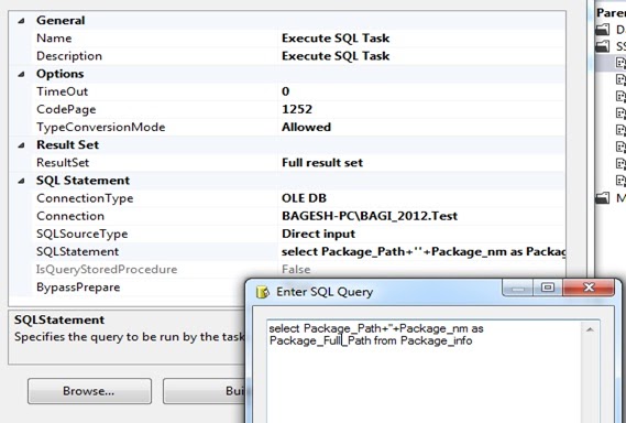 Microsoft Business Intelligence: Way 3 - dynamically call the child package using execute ...