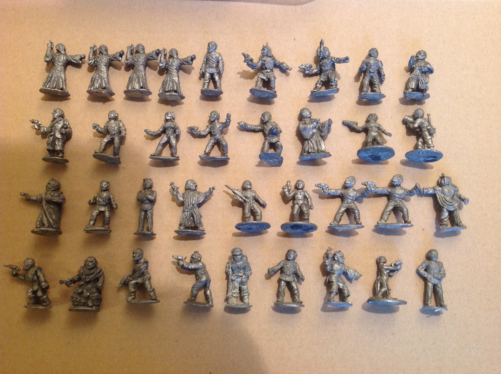 Tiny Tin Men: More vintage science fiction figures