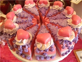 Norfolk Bath and Body: New Cake Slice Soaps