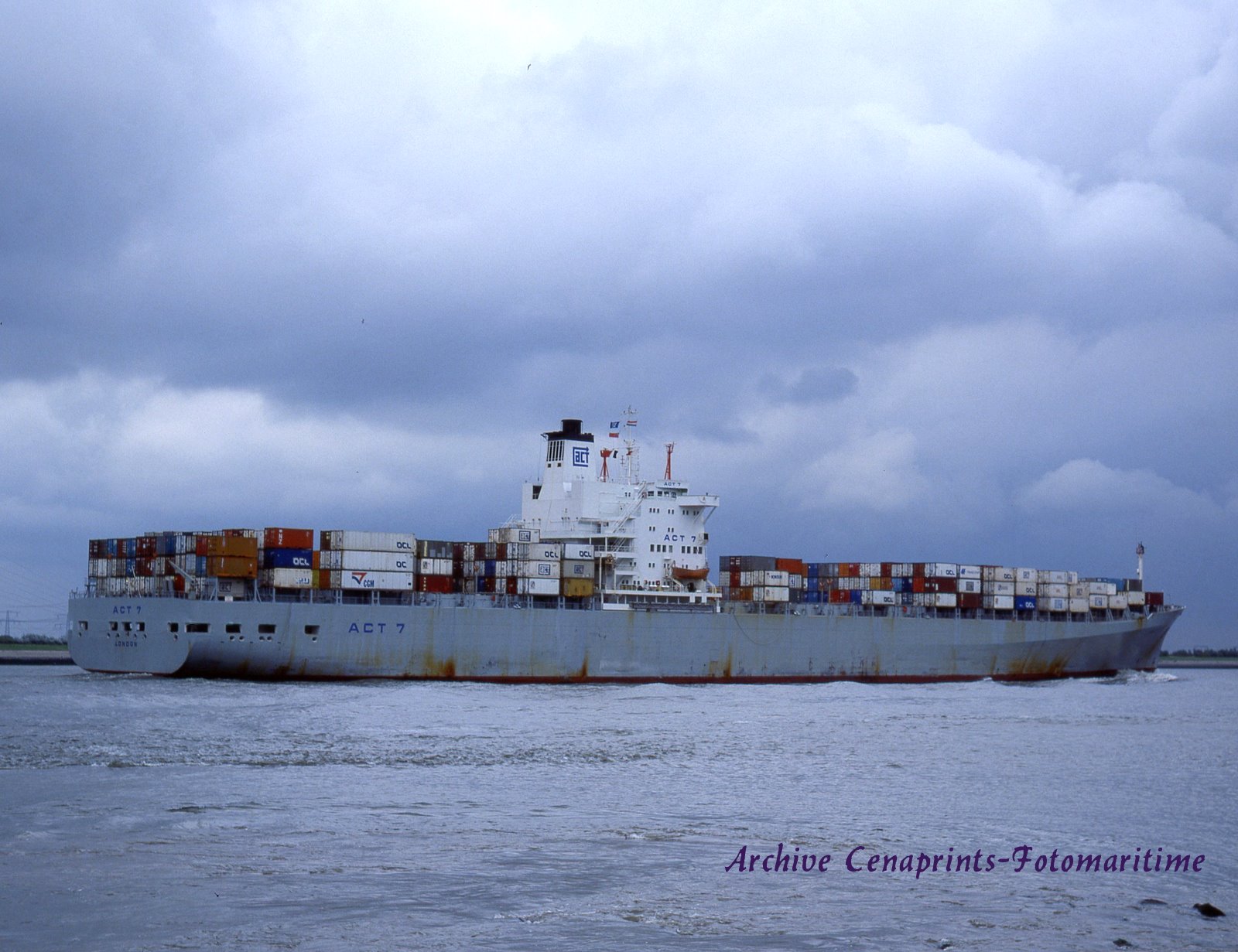 cenaships and so: m.v. ACT 7