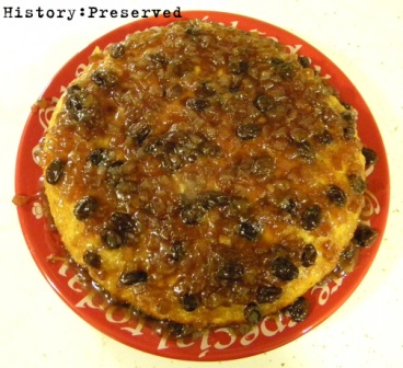 Ration Recipe: Mincemeat Coffee Cake