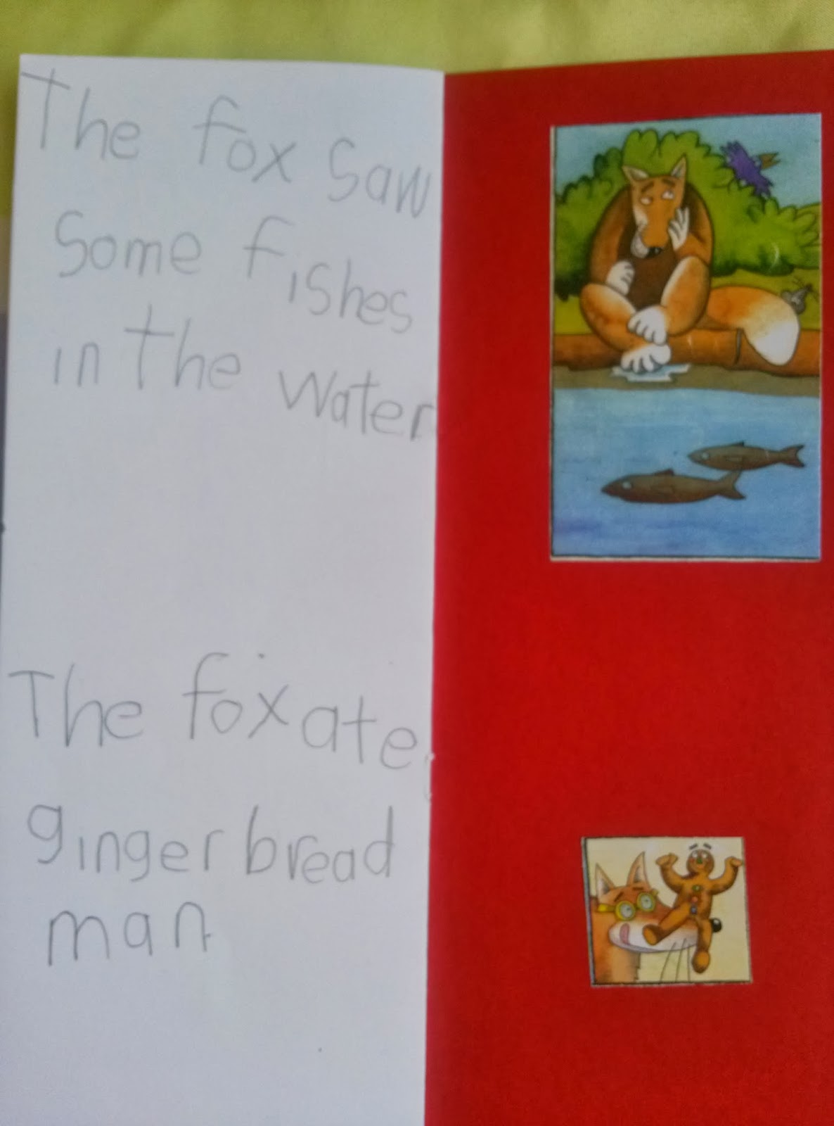 A working queen bee: Home teaching - The Gingerbread Man