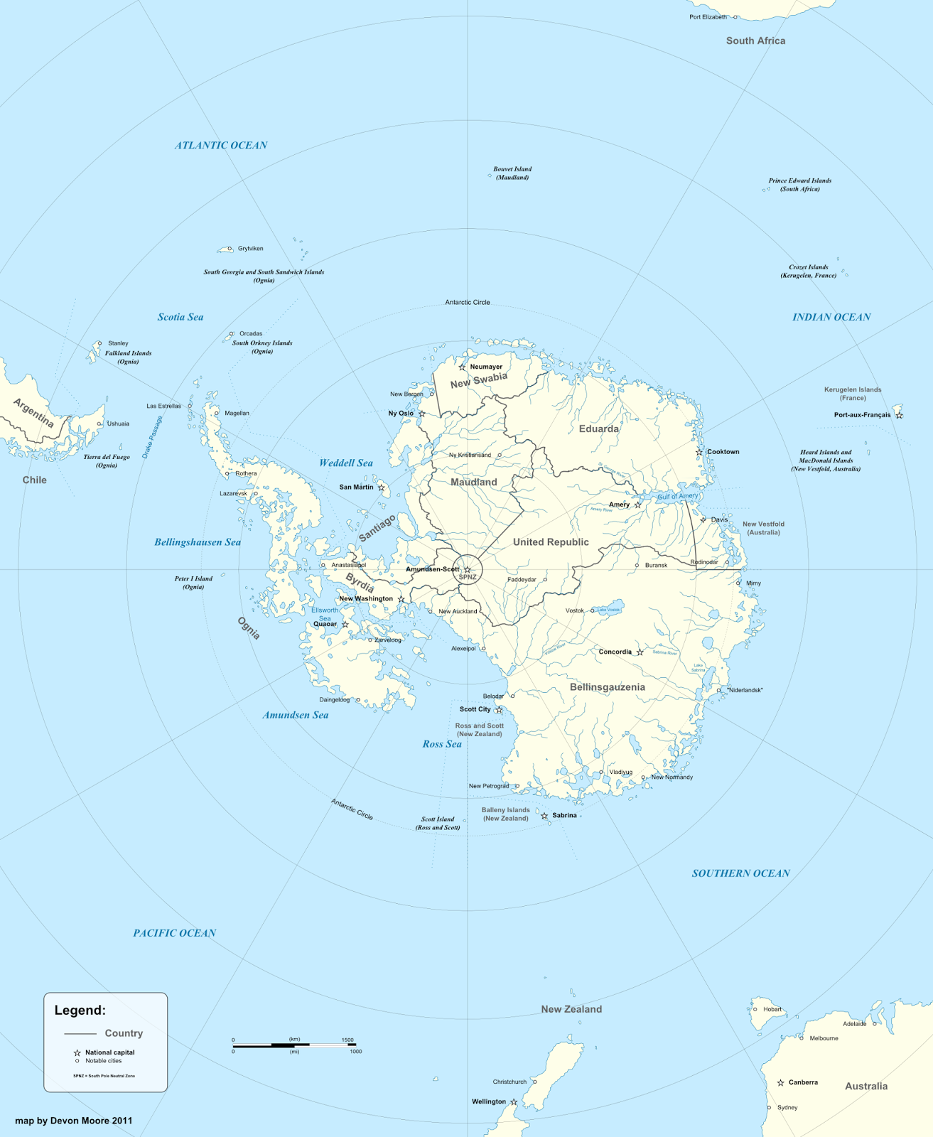 Alternate History Weekly Update: Timeline Thursday: Great White South