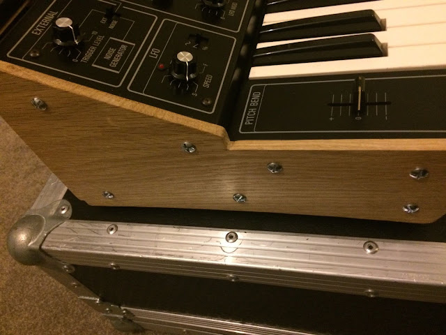 MATRIXSYNTH: Yamaha CS5 Analogue Synth SN 7838 with Custom Moog Style Knobs