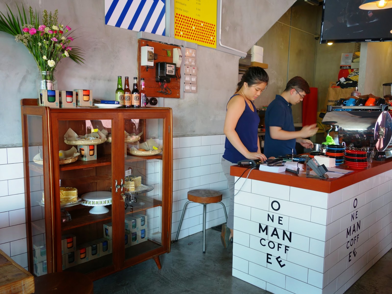 PinkyPiggu: One Man Coffee ~ A Lovely Café Along Upper Thomson Road ...