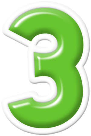 MOLDES DE LETRAS Y NÚMEROS: IMÁGENES DE MOLDES DE NÚMEROS EN COLOR VERDE