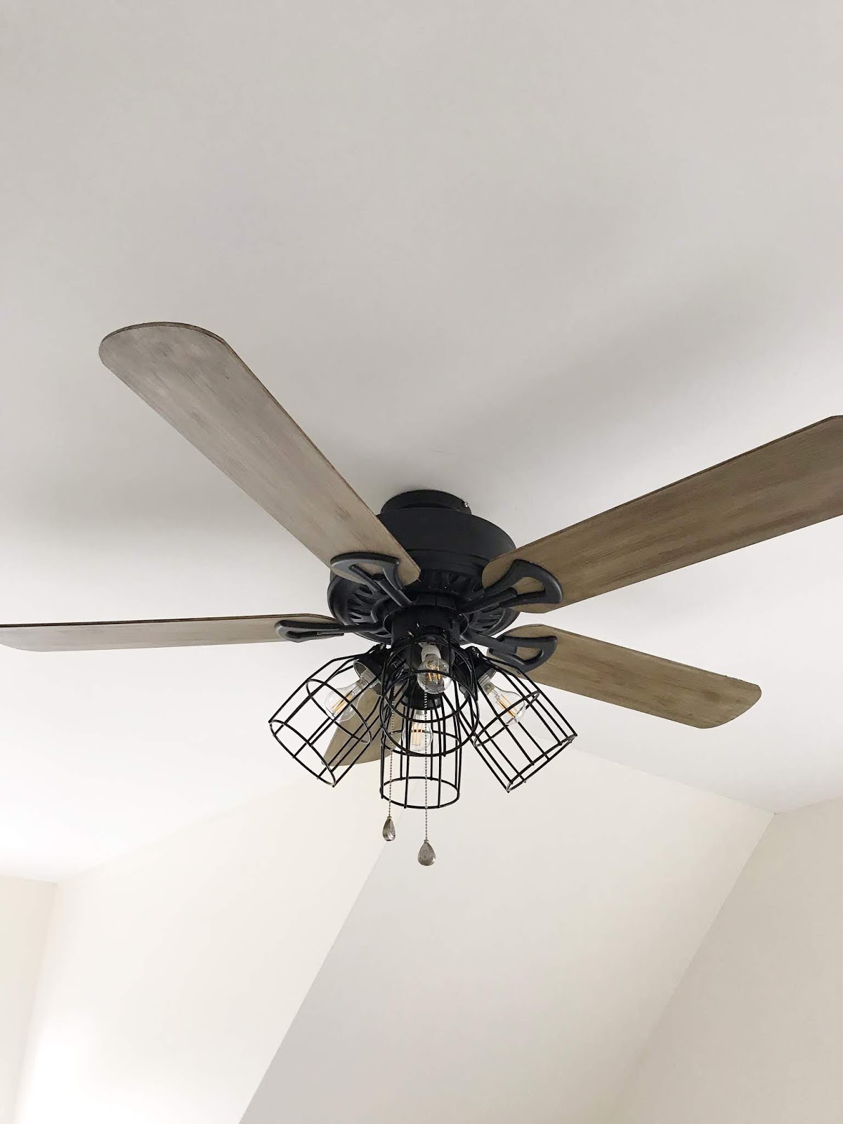 One Room Challenge Week 4: DIY Farmhouse Ceiling Fan Update | R&R at home