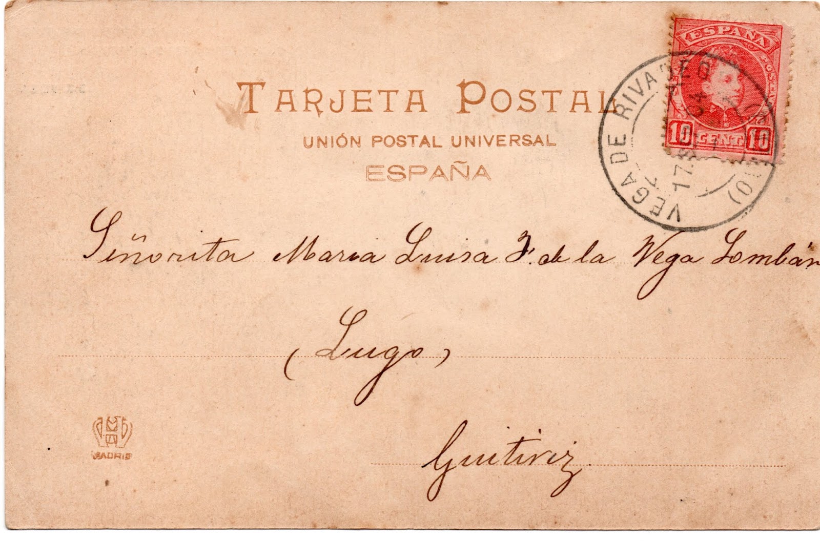 Tarjeta postal - Post card - Carte postale