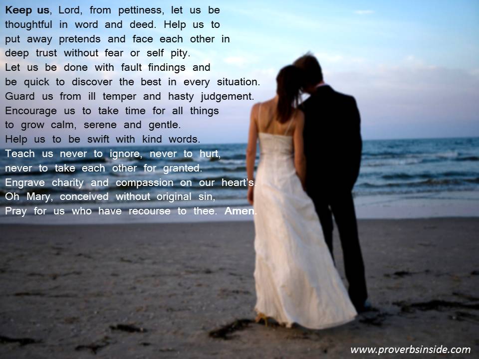 Prayer for Husband and Wife ~ Daily Online Prayer Guide
