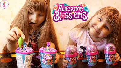 Распаковка куклы Awesome Bloss'ems: ароматная дюймовочка из цветочного зернышка в горшке