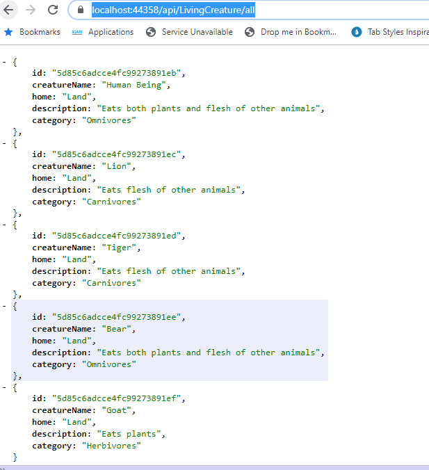 Dotnet Core Basic CRUD Operations With MongoDB Using Repository Pattern