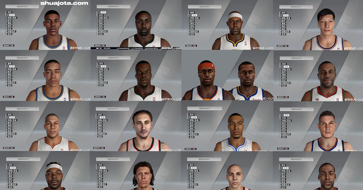 NBA 2K21 Retro Mega Cyberface Pack by L3 - Shuajota: NBA 2K24 Mods, Rosters & Cyberfaces