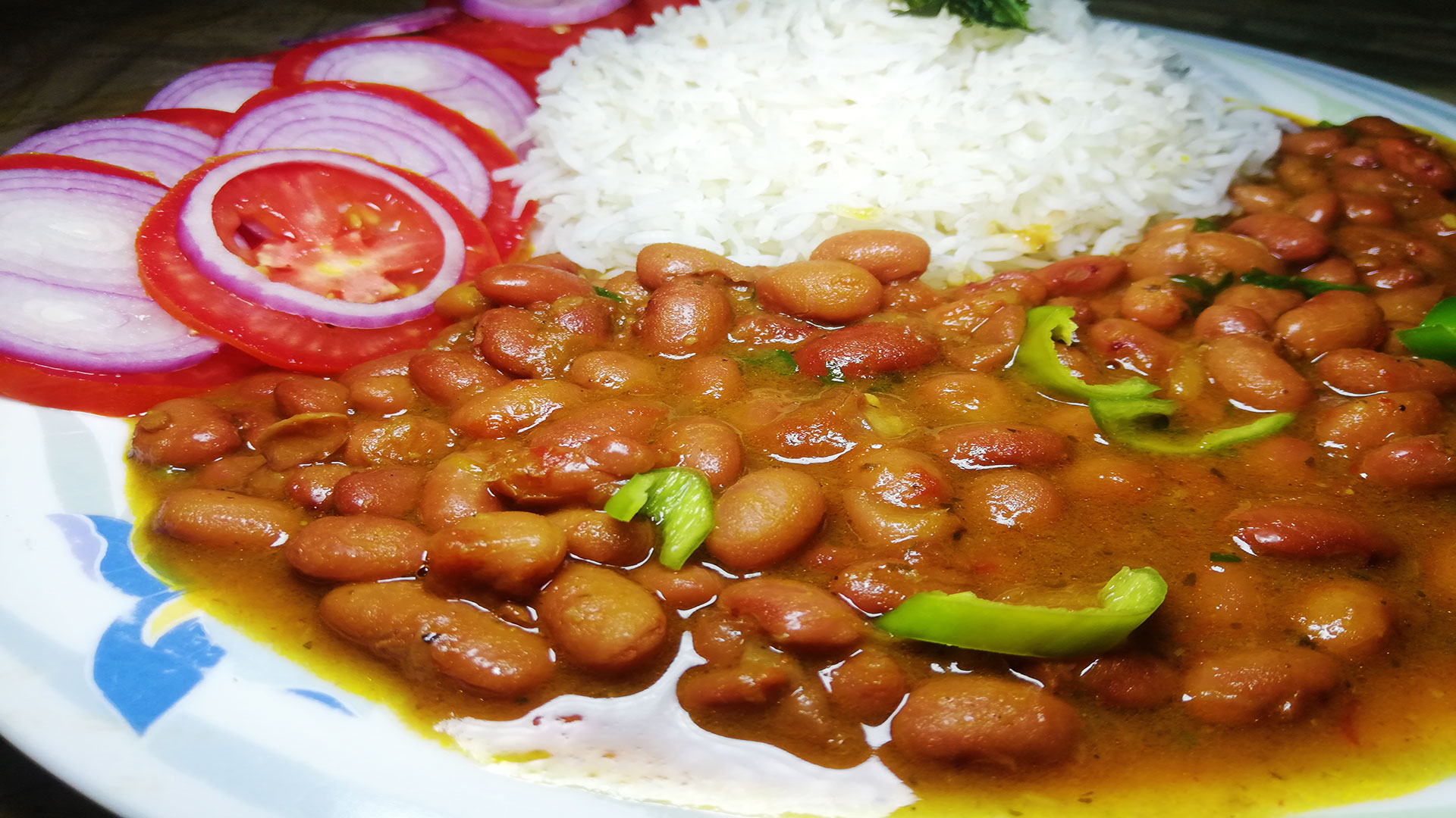 Kashmiri Rajma Chawal recipe | Red beans and rice - Mayelas Kitchen ...