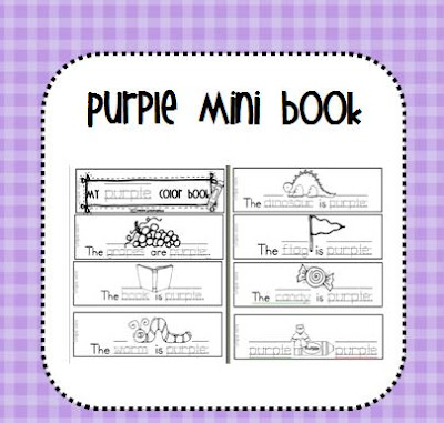 musings of me: Purple Color Book