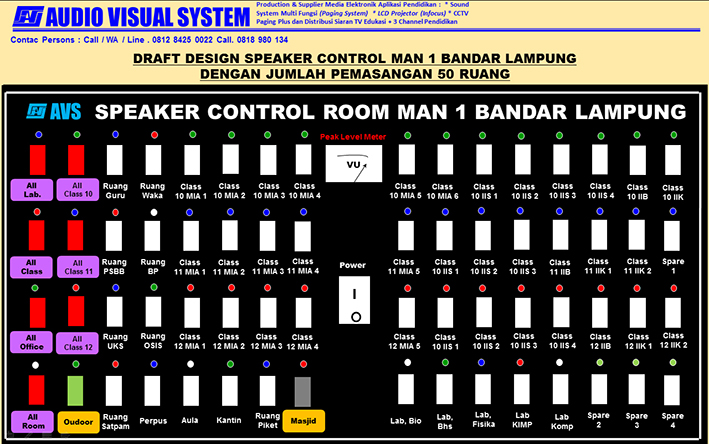 Sound System untuk Sekolah