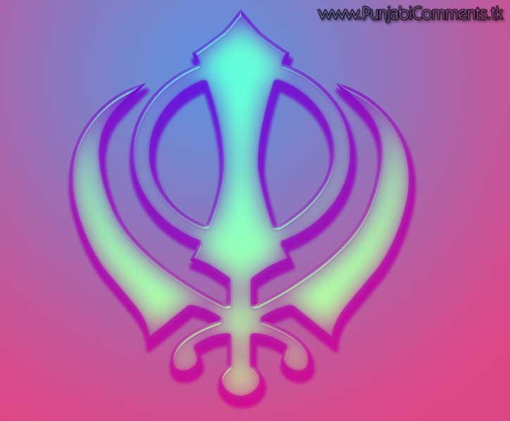 Punjabi Graphics and Punjabi Photos : KHANDA WALLPAPER/PICTURES