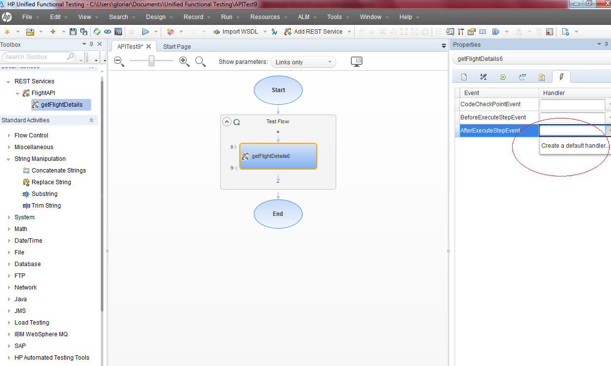 REST API Automation using HP Service Test