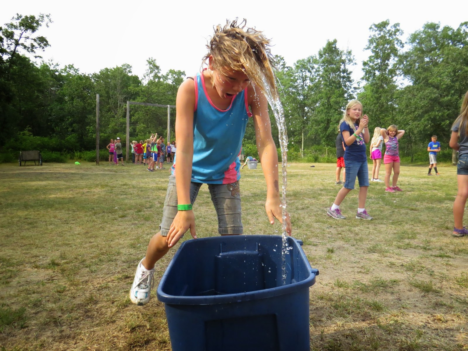 Summers of Pathways: Water Kick Ball!