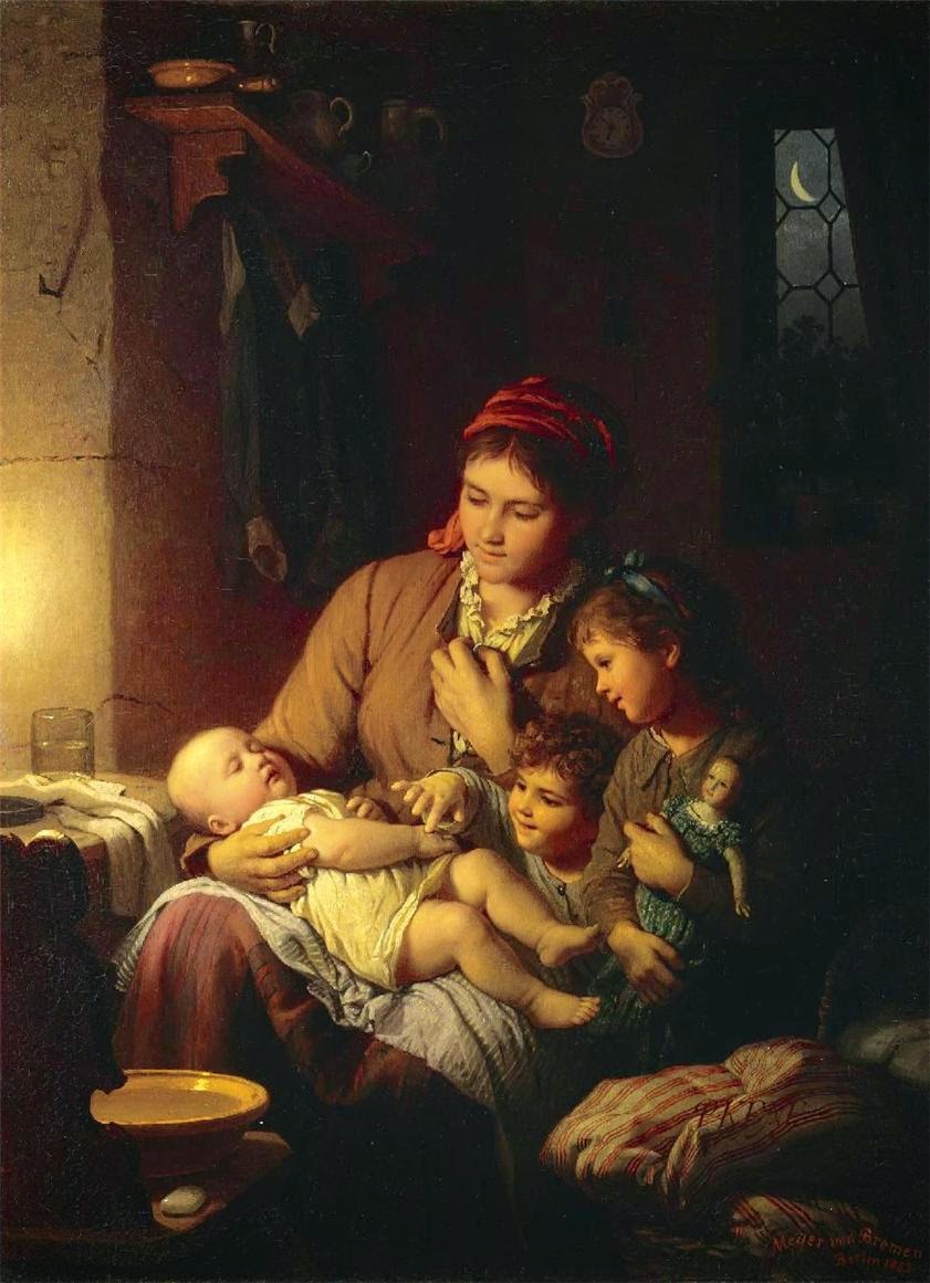 Мир искусства в живописи: Johann Georg Meyer von Bremen (1813-1886)