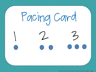 Quick Tip: Using A Pacing Card